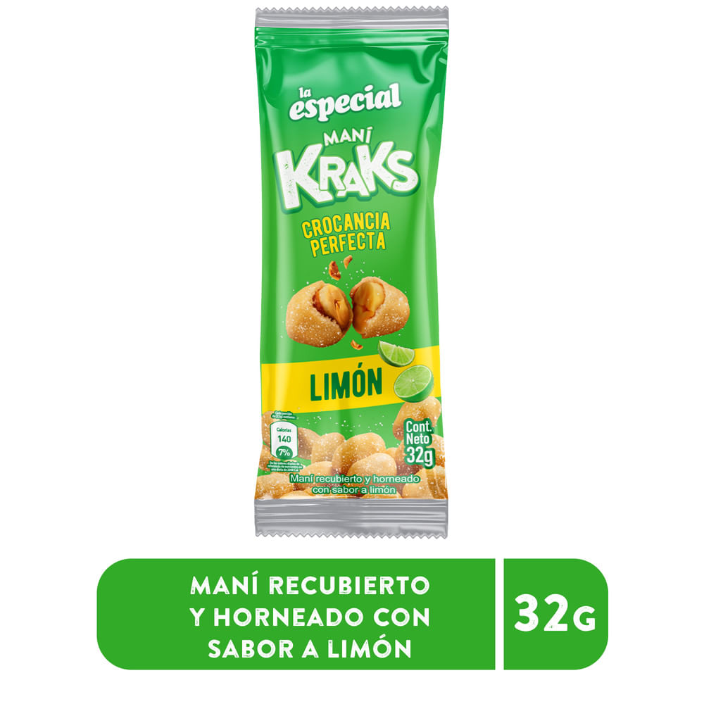 MANI KRAKS LIMON LA ESPECIAL *32 GR