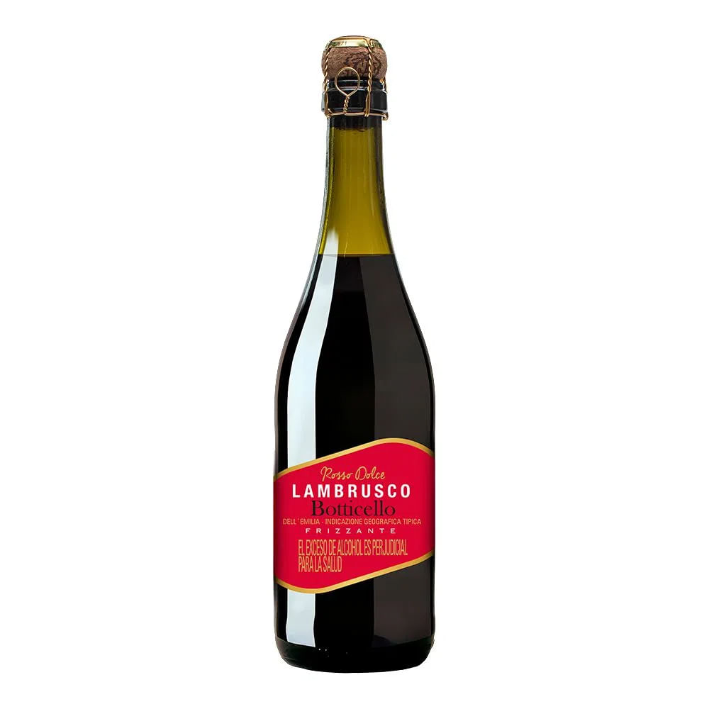 VINO LAMBRUSCO BOTTICELLO ROSSO*750ML