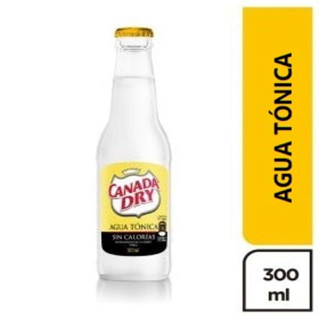 AGUA TONICA S/N CALORIA CANADA DRY*300ML