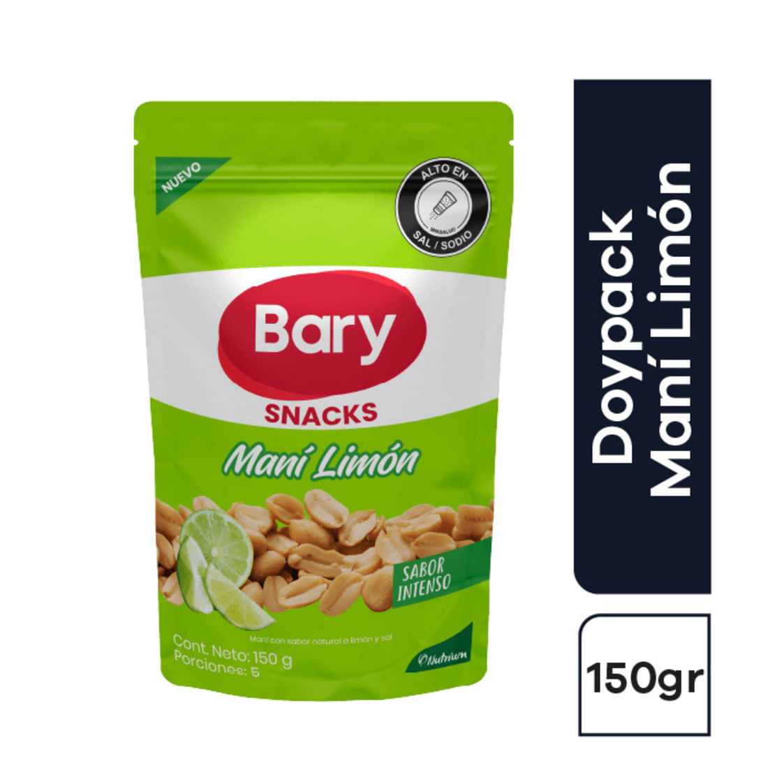 MANÍ LIMÓN BARY X 150GR