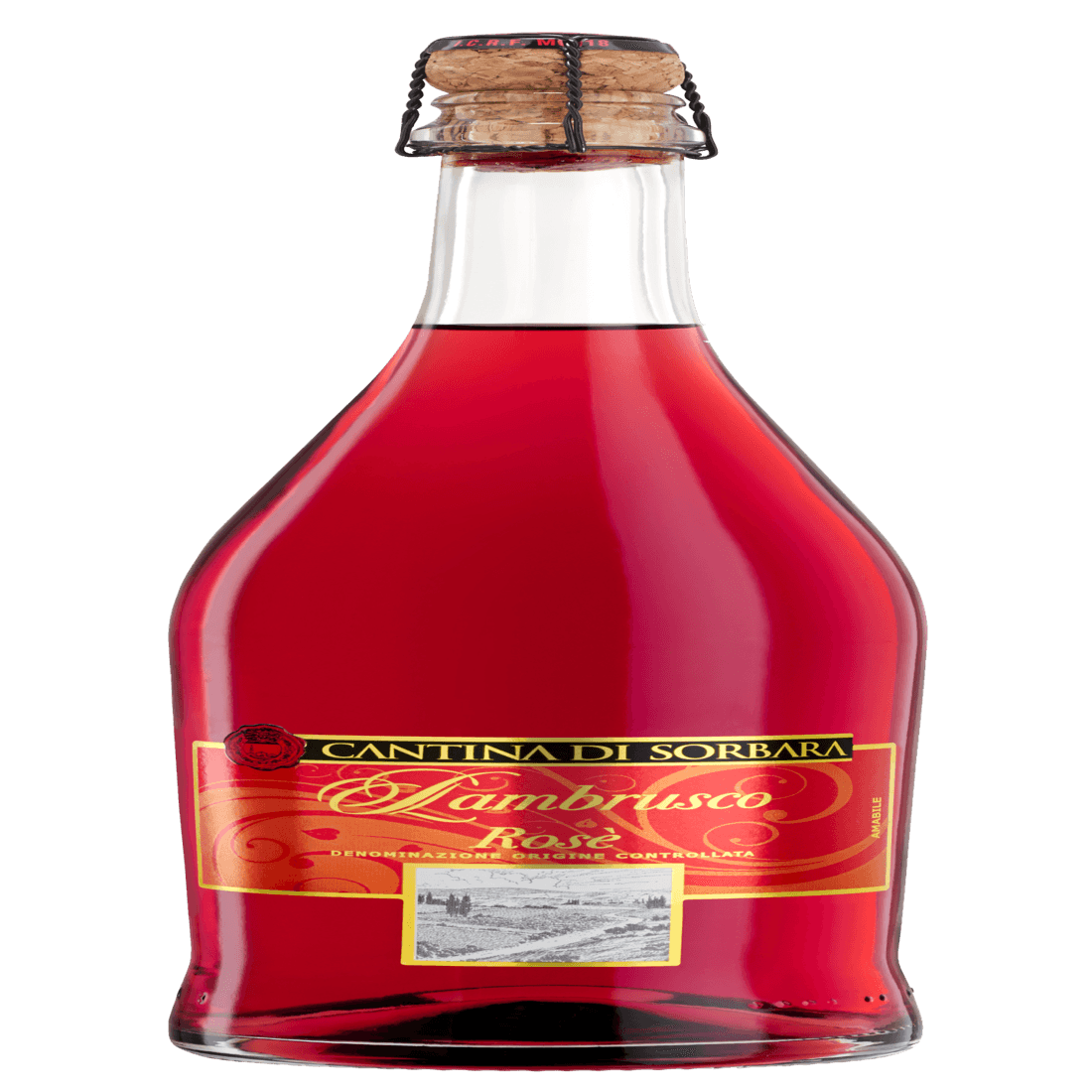 LAMBRUSCO CANTINA DI SORBARA MODENA ROSE