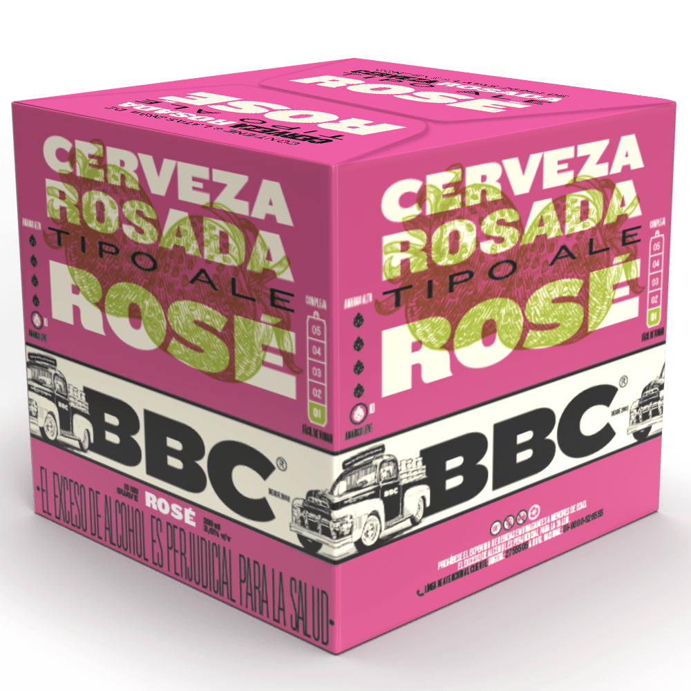 CERVEZA BBC ROSE LATA X4UND
