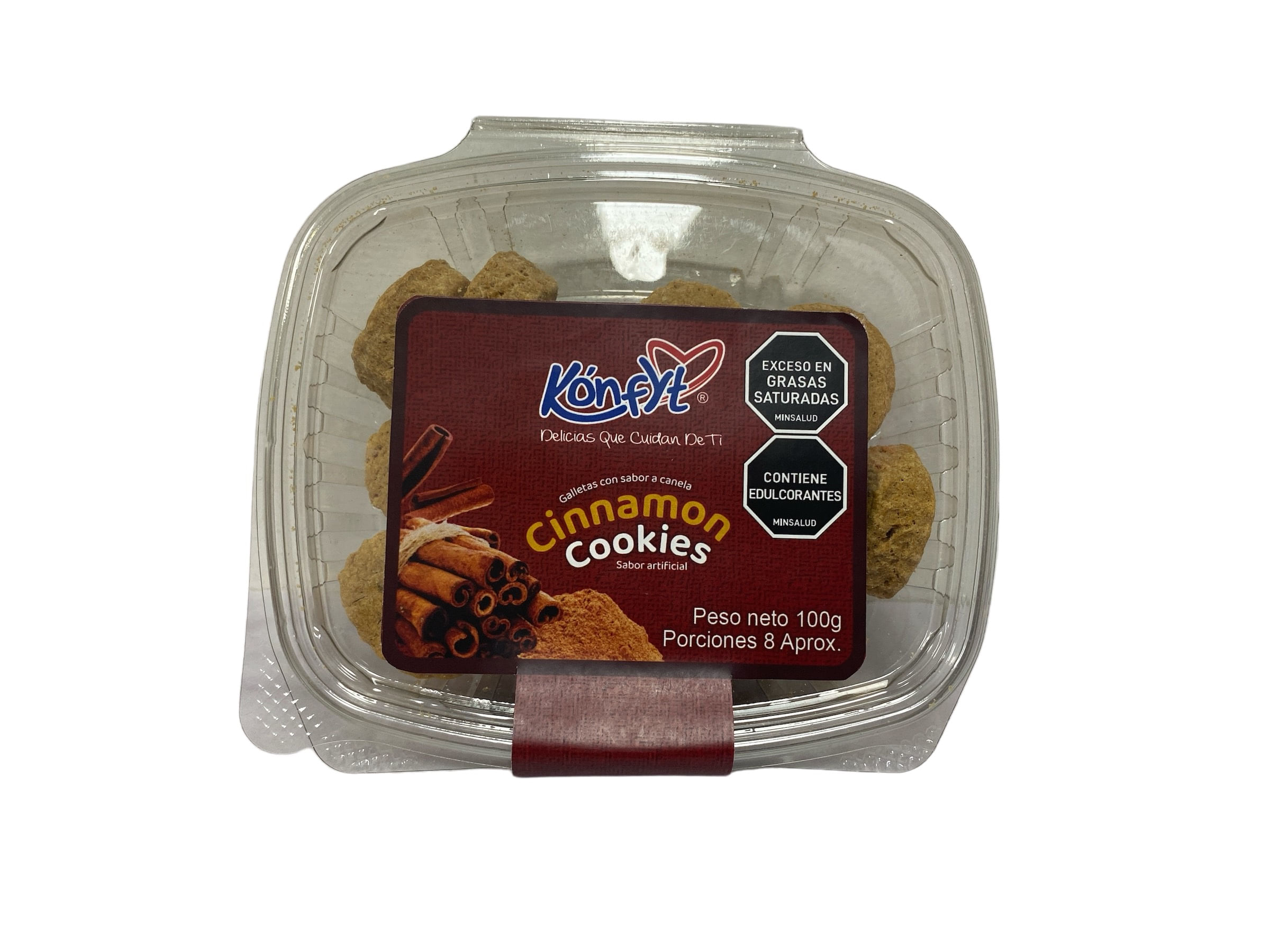 GALLETAS SABOR CINNAMON COOKIES *100GR