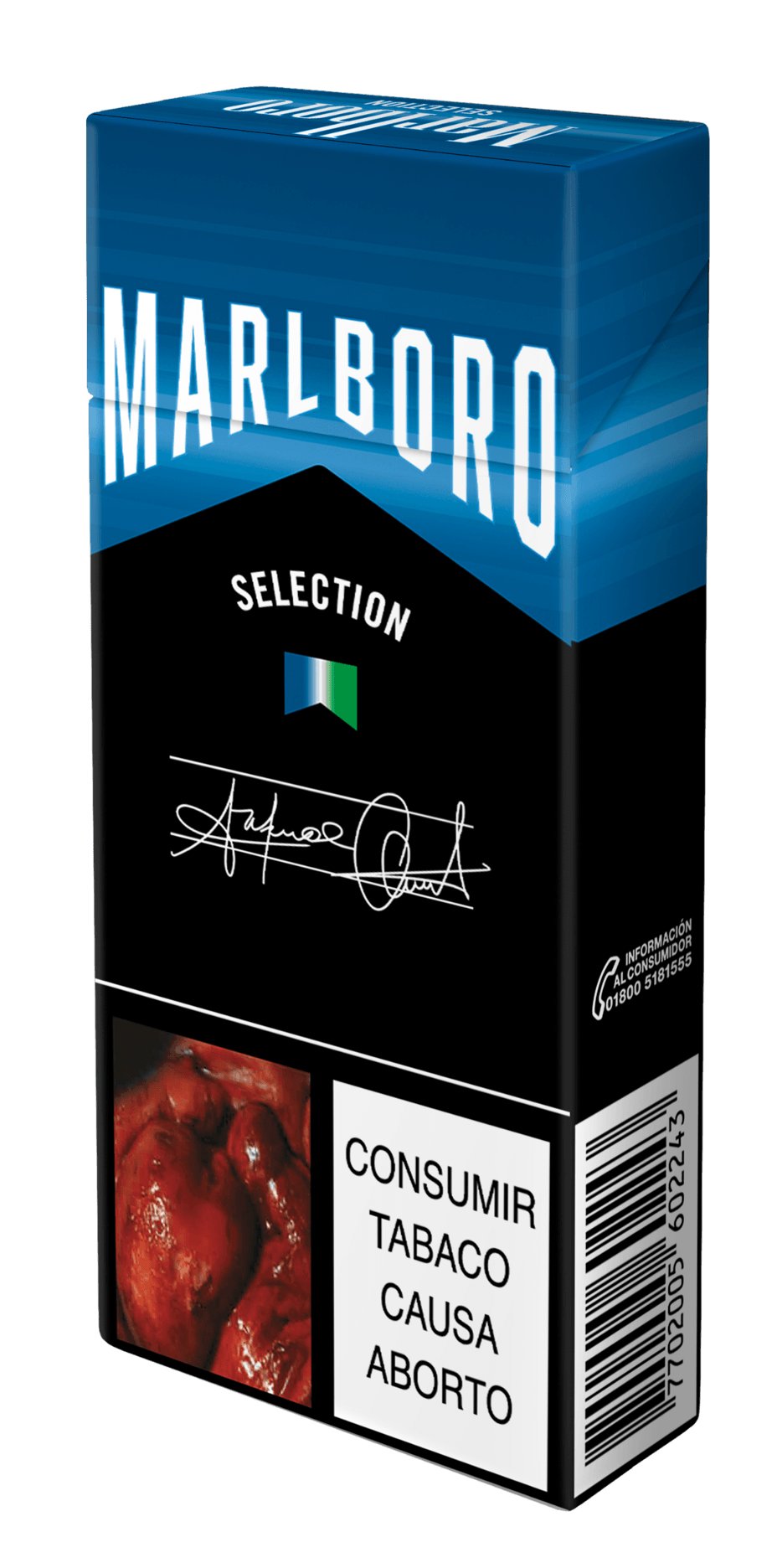 MARLBORO SELECTION VERDE AZUL *10UND