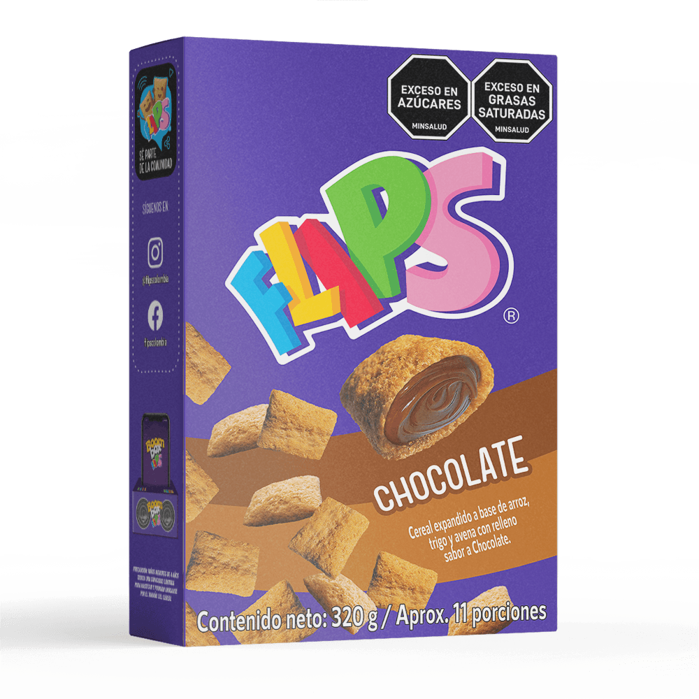CEREAL FLIPS CHOCOLATE *320GR