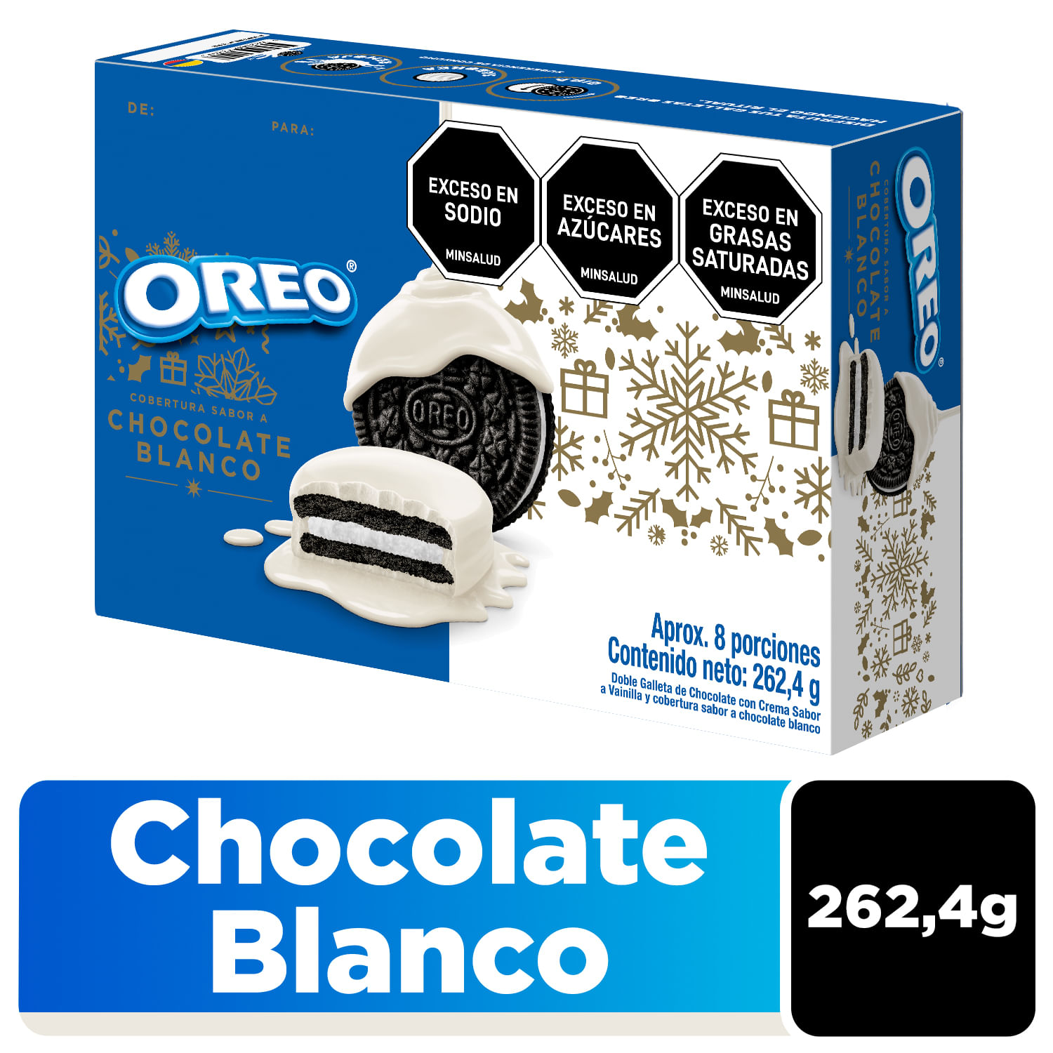 GALLETAS OREO WHITE FUDGE *262.4GR