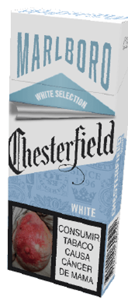 CHESTERFIELD WHITE BOX *10UND