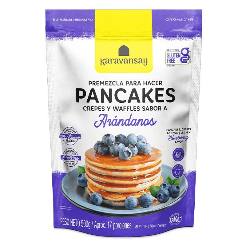 MEZC PANCAKES ARANDANO KARAVANSAY *500GR