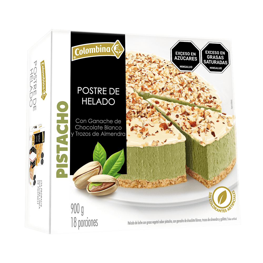 POSTRE DE HELADO DE PISTACHO *900GR