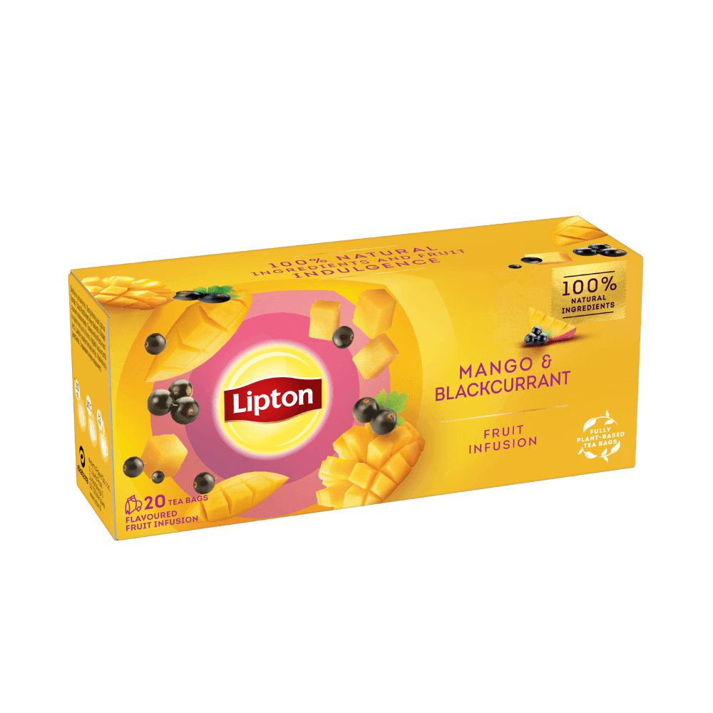 INFUSION MANGO BLACKCURRAN LIPTON *20UND