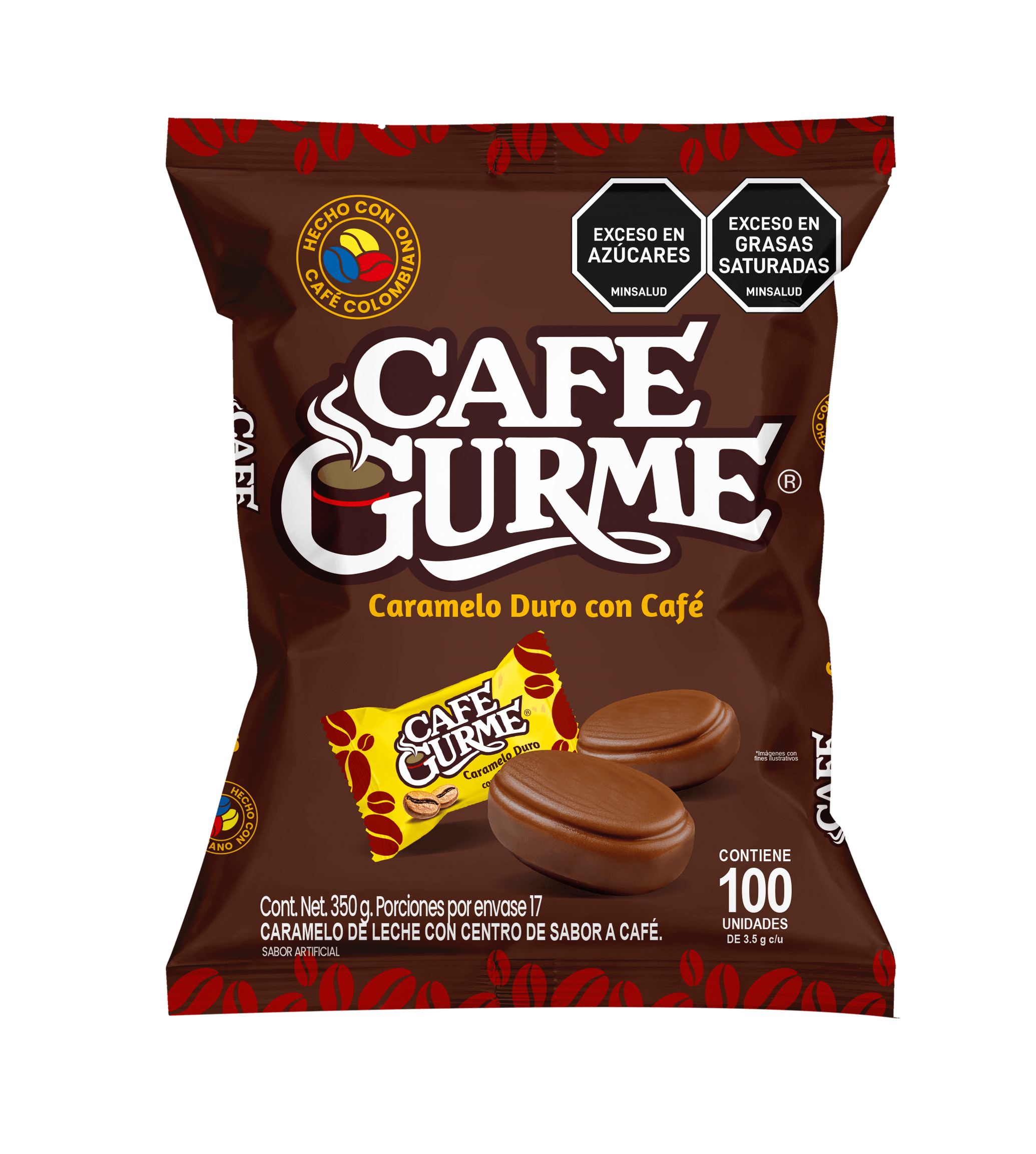 CARAMELO CAFE GURME DURO X100 *350GR