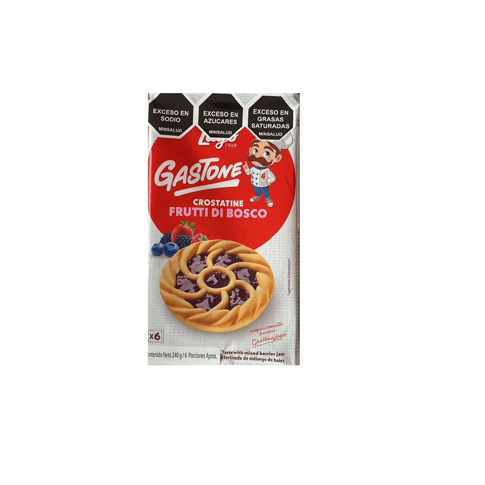 CROSTATINE FRUT BOSQ GASTONE LAGO *240GR