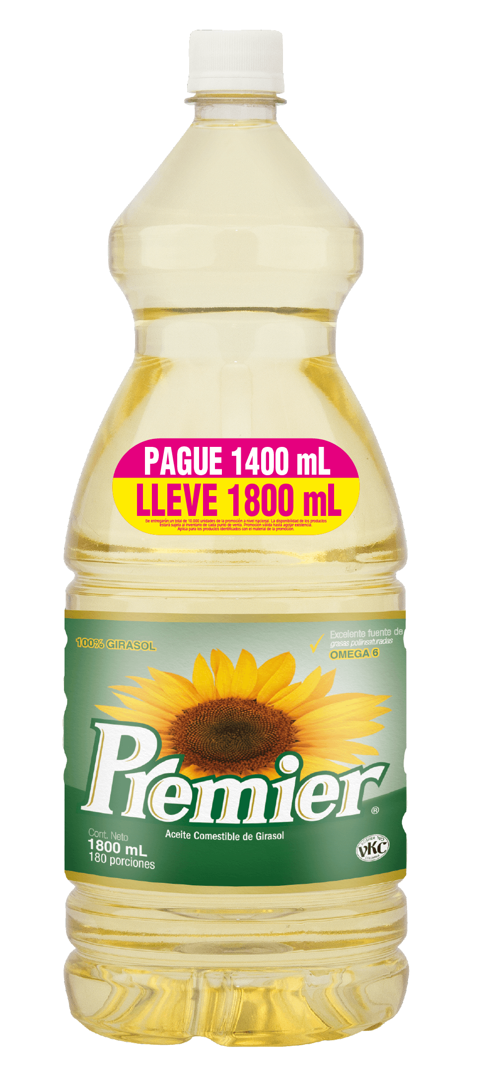 ACEITE PREMIER PAG1400ML LLEV*1800ML