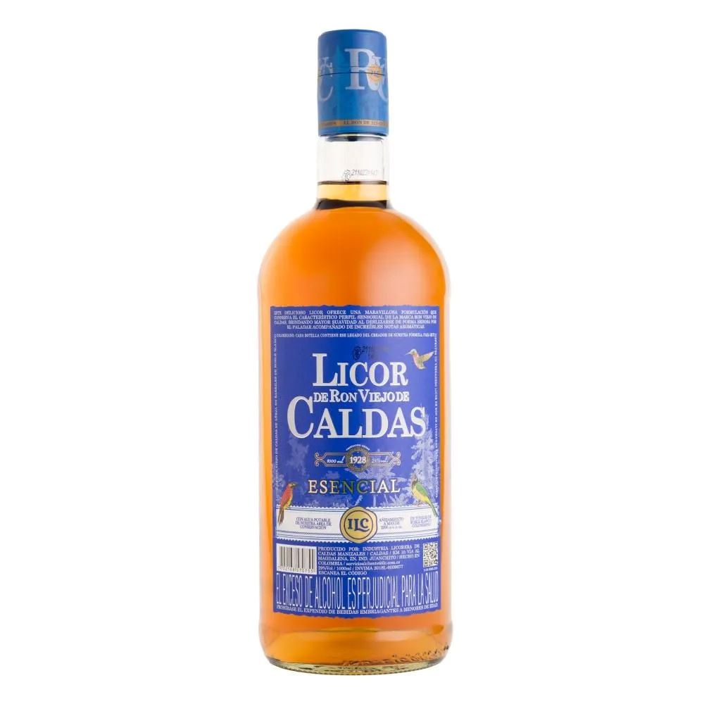 LICOR RON VIEJO DE CALDAS ESENC *1000ML