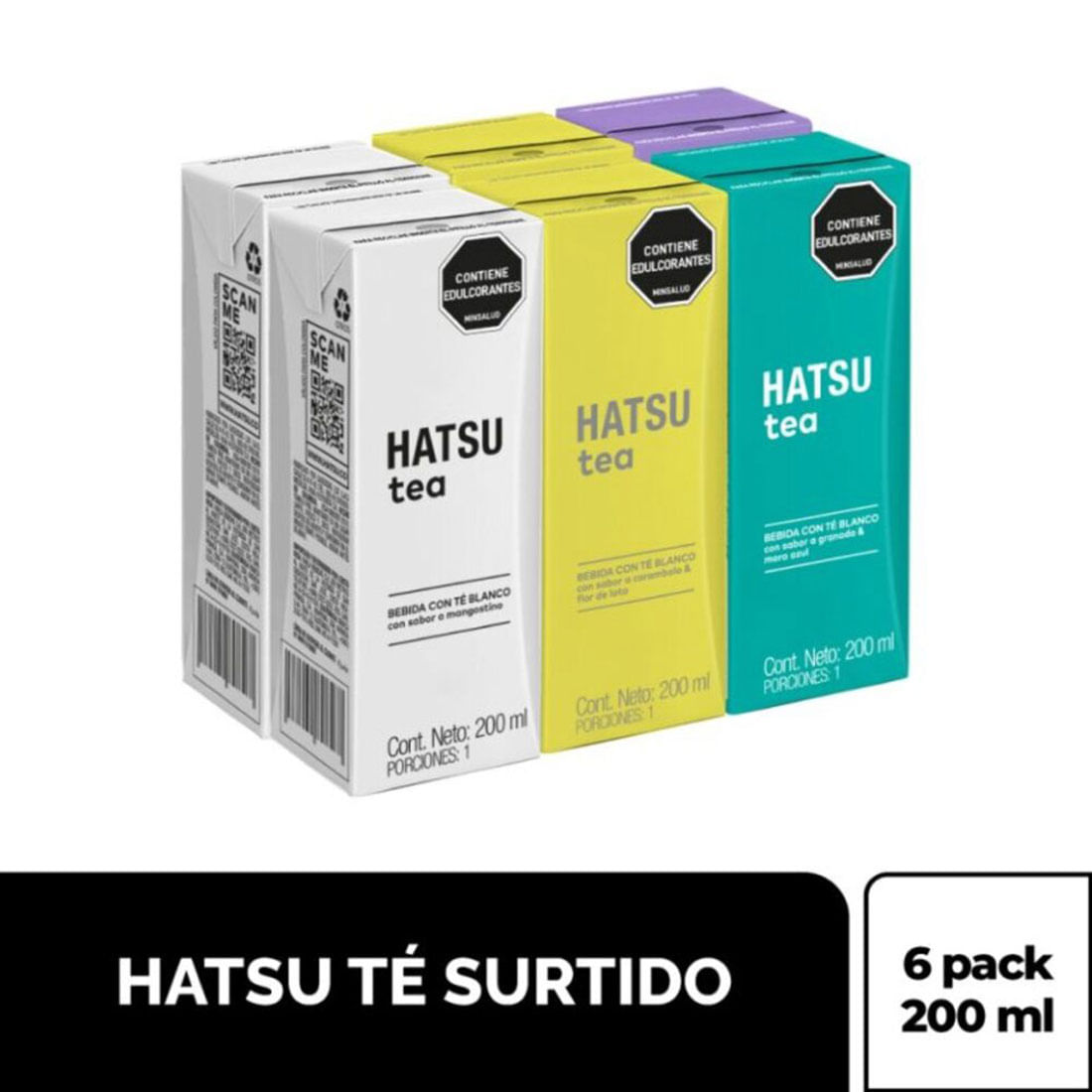 TE HATSU PACK X6 UND x 200ML